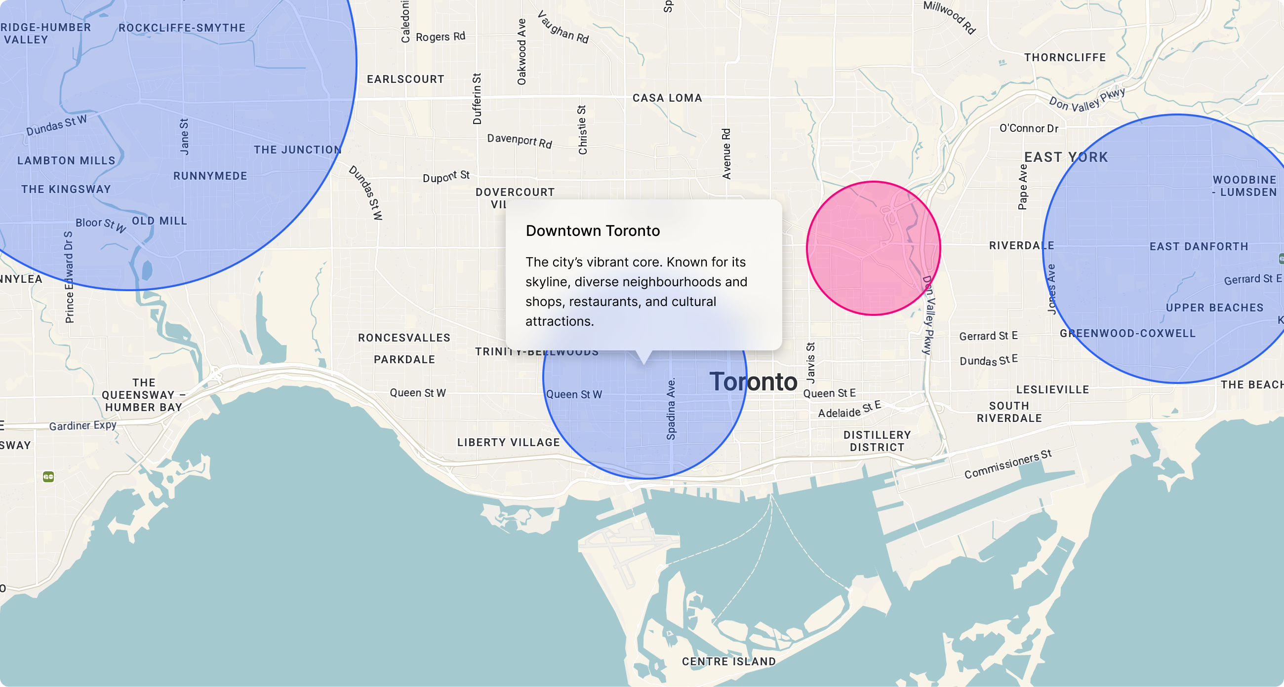 Create Custom Radius Maps and Draw Circles | Atlist